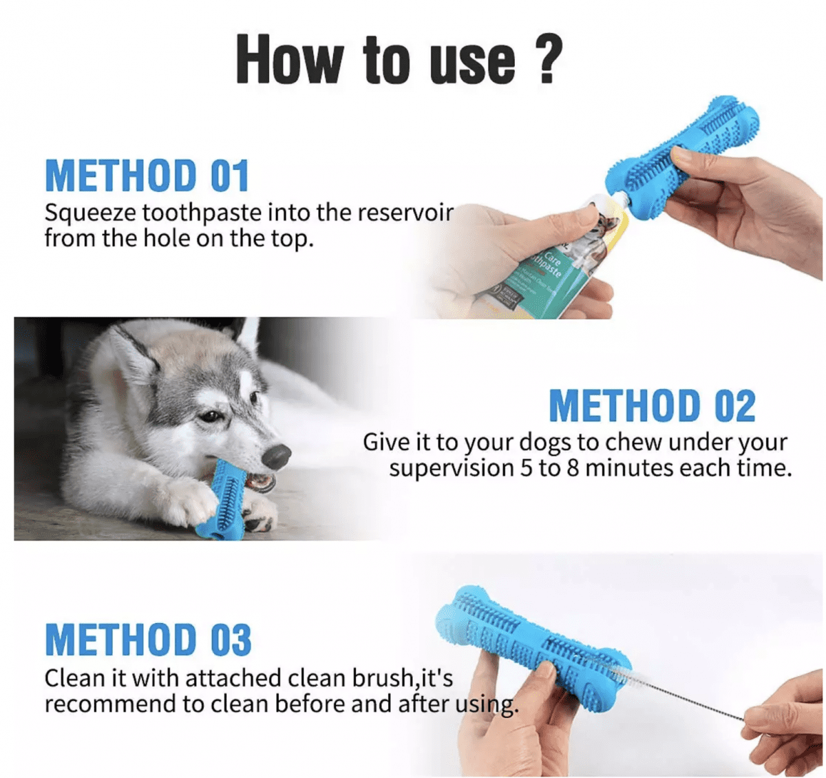 Doggie Dental Bone - Styley Pets