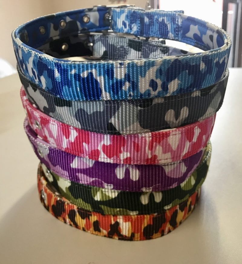 Padded Neoprene Camouflage Dog Collar - Styley Pets